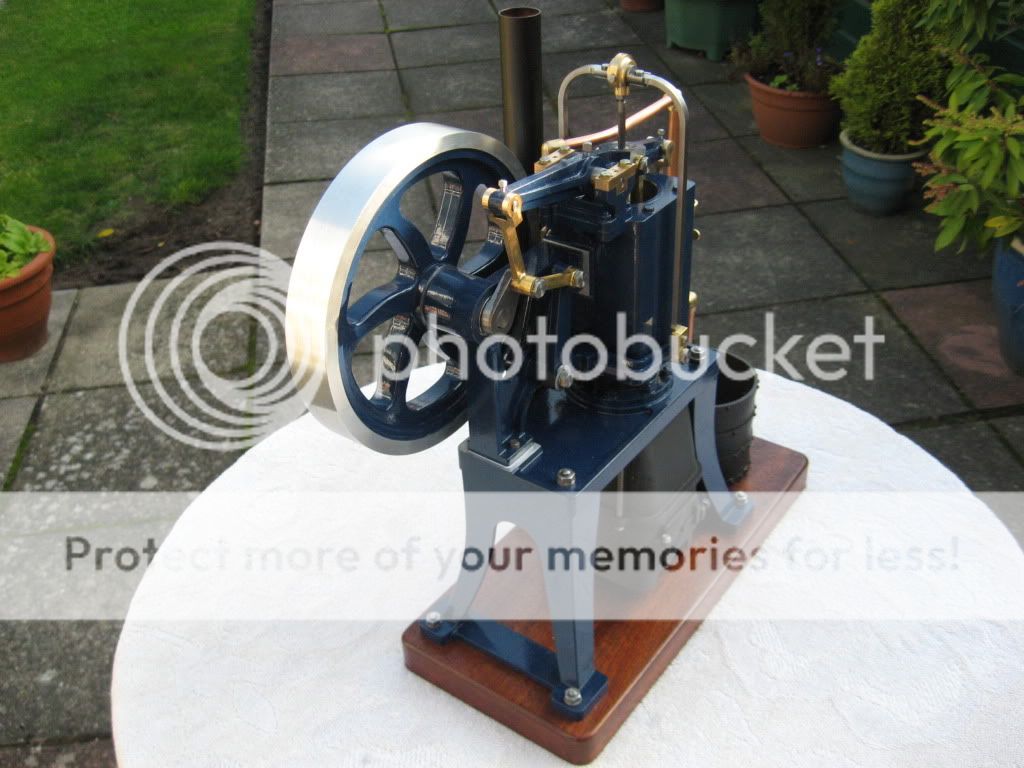 All fabricated Rider-ericsson hot air pumping engine | Home Model ...