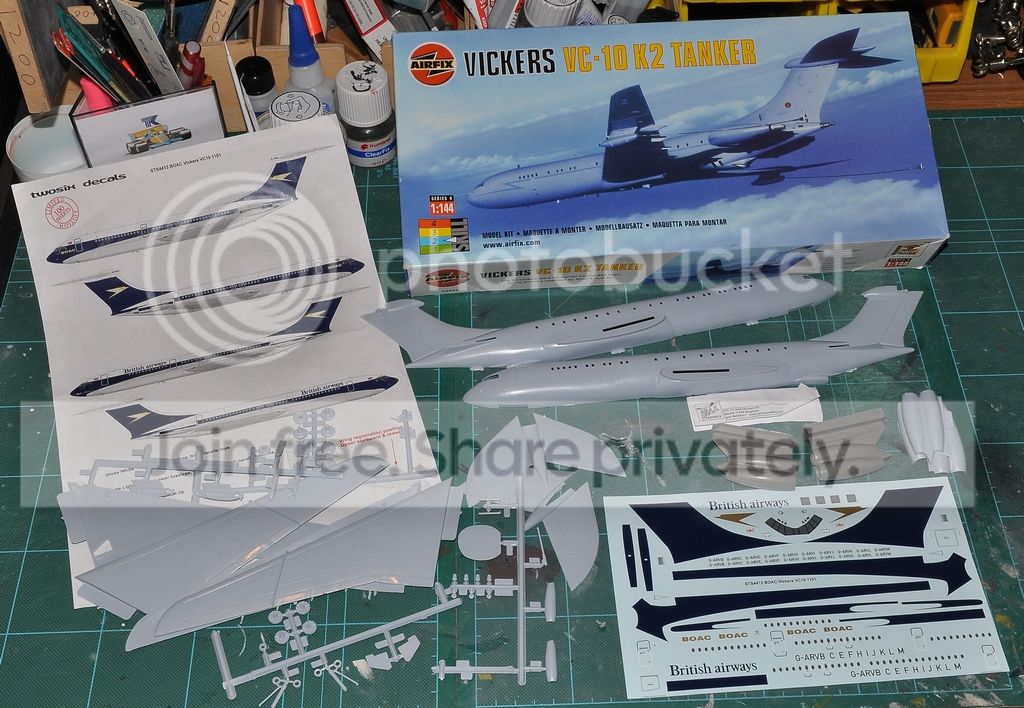 BOAC VC 10 1101 G-ARVK GOLDEN SPEEDBIRD - Vickers VC10 Single Type ...